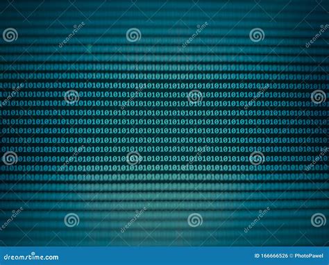 Technology Binary Code Backgrounddigital Binary Data And Secure Data