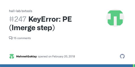 keyerror pe lmerge step · issue 247 · hall lab svtools · github