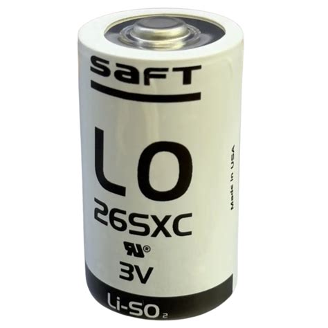 Energy Accessories Saft L026sxc Li So2 3v Battery