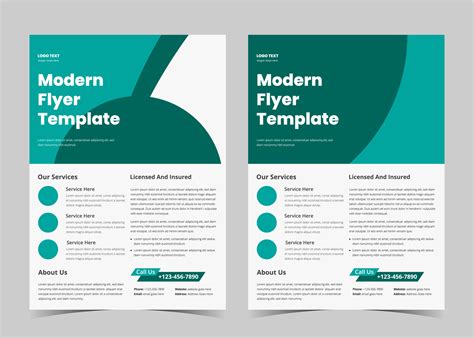 Headline Flyer Design Vector Brochure Flyer Design Layout Template
