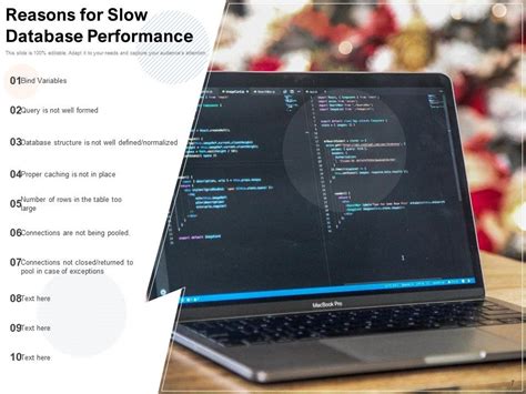 Database Performance Improvements Environment Document Requirement Planning Analysis