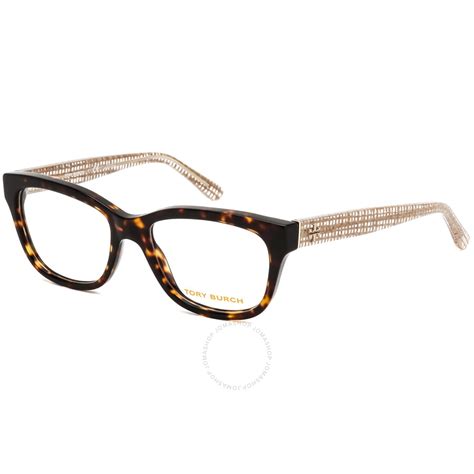 Tory Burch Unisex Tortoise Square Eyeglass Frames Ty2090174152