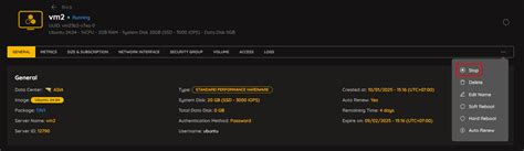 Hướng Dẫn Startstopreboot Vm Sunteco Cloud Documentation