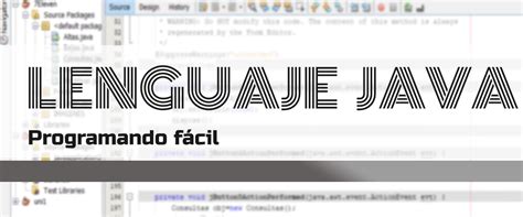 Programación en JAVA
