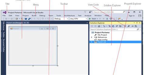 Menguasai Visual Basic Net Part 3 Komponen Pada Ide