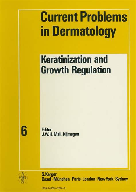 Keratin And Its Formation Keratinization And Growth Regulation Books Gateway Karger Publishers