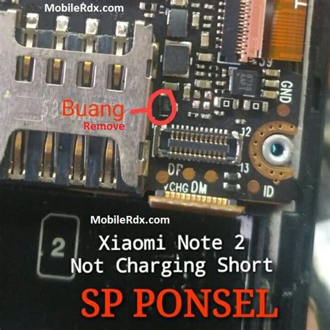 Repair Xiaomi Redmi Note Not Charging Problem