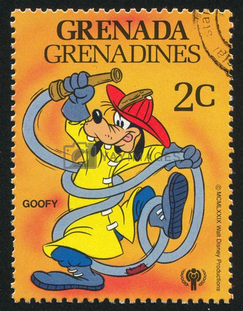 Fireman Goofy By Rook Vectors And Illustrations Free Download Yayimages