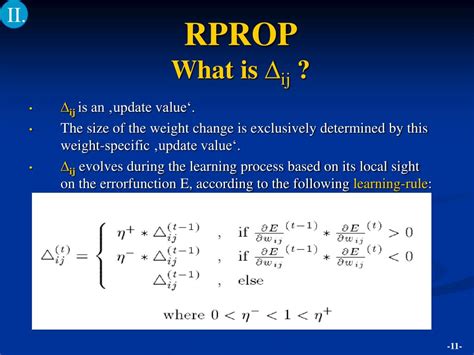 Ppt Rprop Resilient Propagation Powerpoint Presentation Free