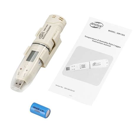 ☮yunhai☮ Benetech Gm1365 Usb Humidity Temperature Data Logger Digital