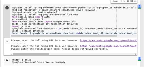 Mounting google drive on google Colab - Stack Overflow