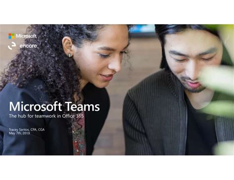 [ppt] microsoft teams the hub for teamwork in office 365 tracey
