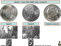 1 Peso Mexico Numista