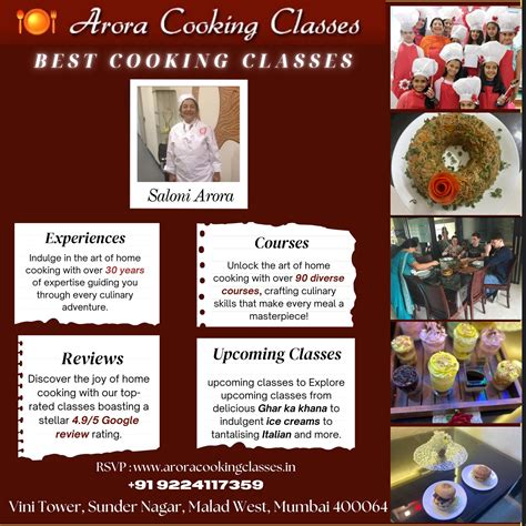 Arora Cooking Classes