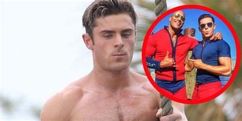 Dwayne “the Rock” Johnson Motivates Zac Efron To Work Out Business