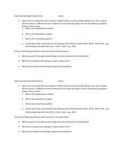 Experimental Design Practice Quiz Docx Experimental Design Practice Quiz 1 Name Cletus Has A