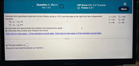 Solved Consider The Hypothesis Statement Shown Below Using Chegg