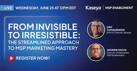 On June 25 Join Dan Tomaszewski And Andrew Moon As They Break Down The
