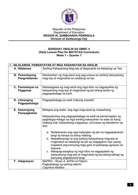 Grade 4 Matatag Curriculum Guides Sy 2024 2025 All Subjects Deped Clic Eroppa – Themeroute