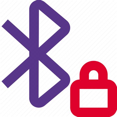 Bluetooth Lock Security Icon Download On Iconfinder