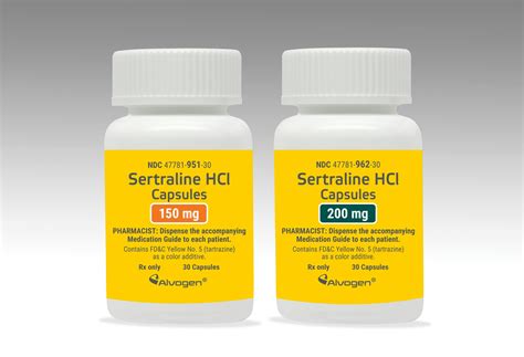 Sertraline Hcl Capsules Alvogen