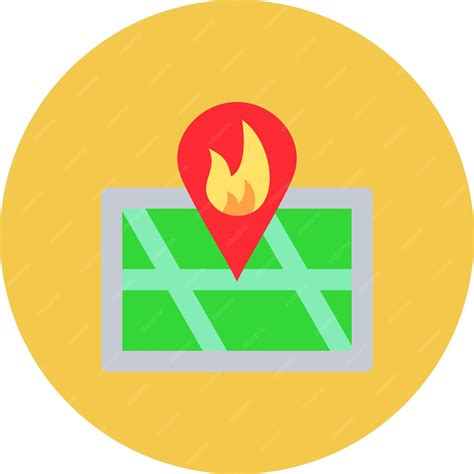 Premium Vector A Map Of The Area Where The Screen Is Showing A Map Of