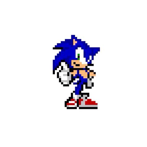 Sega Sonic Pixel Drawing Pixel Art Art