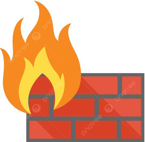 Flat Icon Firewall Network Privacy Lock Vector Network Privacy Lock PNG And Vector With