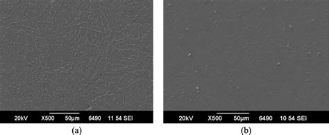 Sem Micrograph Of Hsla Workpiece Material A Before And B After Heat