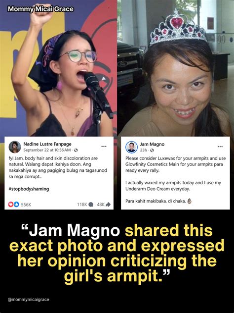 Mommy Jam Magno Shared This Exact Photo And Expressed Her Opinion Criticizing The Girls