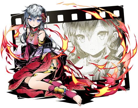 Safebooru 1girl Anklet Barefoot Blue Eyes Breasts Cleavage Divine