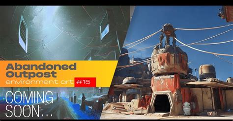Artstation Environment Art 15 концепты окружение и пропсы фидбек