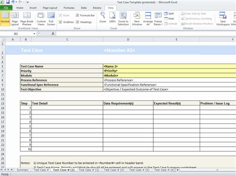 Use Case Testing Template Fresh Test Case Spreadsheet Shooters Journal