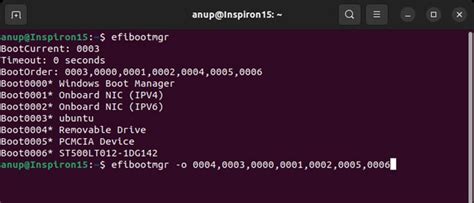 How To Change Boot Order On Linux