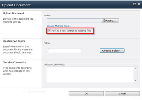 why that default overwrite in sharepoint 2010 document libraries