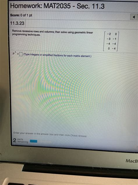 solved sec 11 3 homework mat2035 score 0 of 1 pt 11 3 23