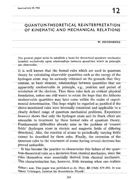 PDF Quantum Theoretical Re Interpretation Of Kinematic And Mechanical DOKUMEN TIPS
