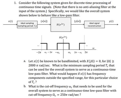 solved consider the following system given for discrete time