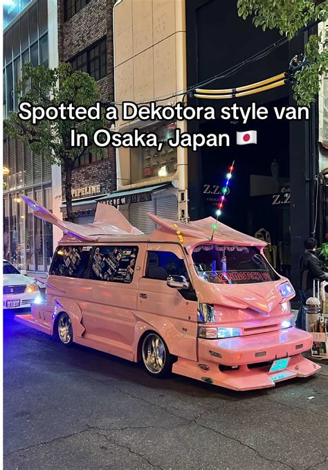 Dekotora Style Van Spotted In Osaka Japan Tiktok