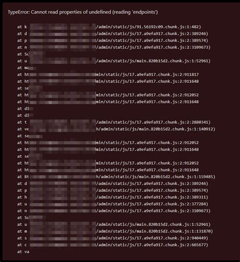 350 Ga Admin Homepage Does Not Load And Fails With Js Errors