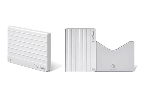 Rimowa Aluminum Card Holder Iconic Style Pocket Sized Convenience