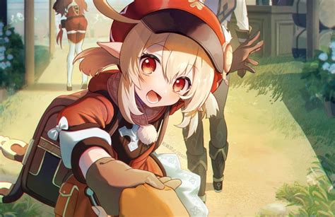 Klee Amber And Kaeya Genshin Impact Drawn By Enoki Hatoko Danbooru