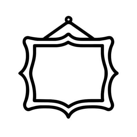 Premium Vector Frame Icon Outline
