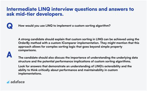 68 linq interview questions adaface