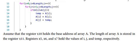Solved Implement The C Code Into RISC V Assembly Using Chegg