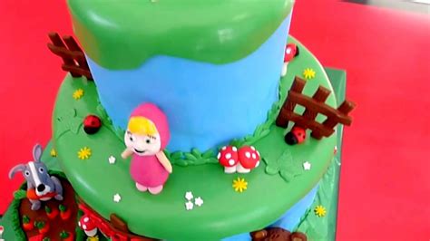 მაშა და დათვის საბავშვო ტორტები შეკვეთა 593 756 700 გრანტის ტორტები