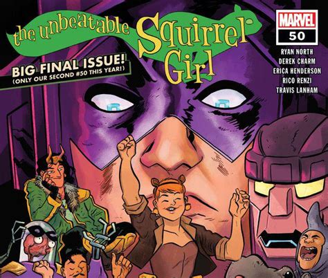The Unbeatable Squirrel Girl 2015 50 Comic Issues Marvel