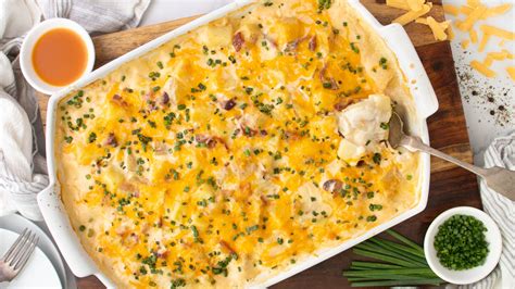 Extra Cheesy Extra Hammy Ham And Potato Casserole Recipe Extra Cheesy Extra Hammy Ham And Potato Casserole Recipe