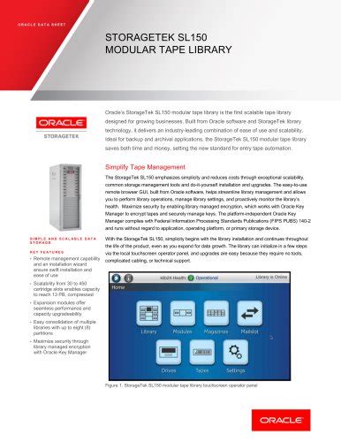 All Oracle Catalogs And Technical Brochures
