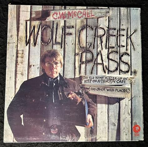 Cw Mccall Wolf Creek Pass Album Etsy